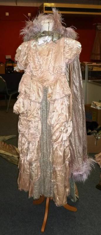 Lot 1156 - A May Queen Costume Worn By Miss Joan Wood