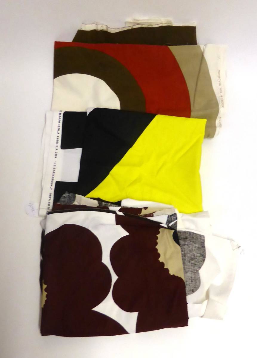 Lot 2111 - Circa 1970's Heals 'Contour' Pattern Fabric