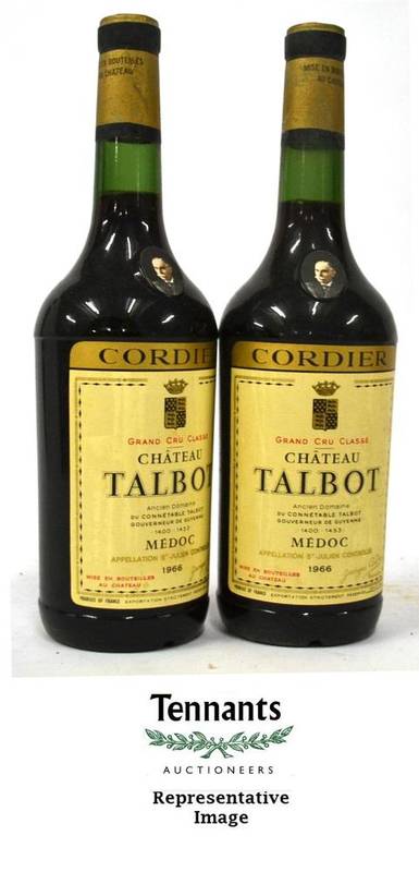 Lot 1102 - Chateau Talbot 1966, St Julien (x10) (ten