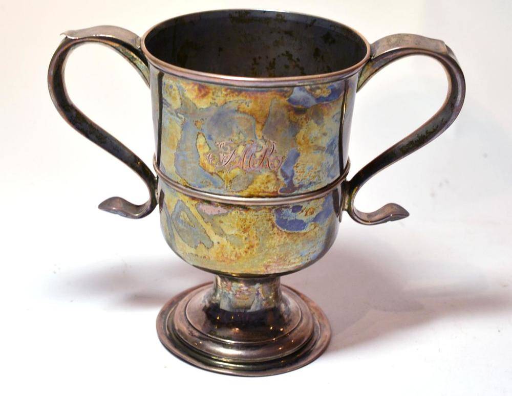 Lot 1273 - A George III Silver Loving Cup, John