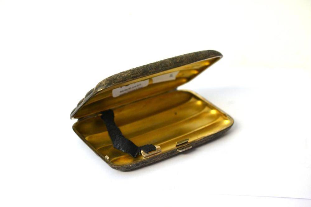 Lot 1310 - An Edward VII Silver Four Division Cigar