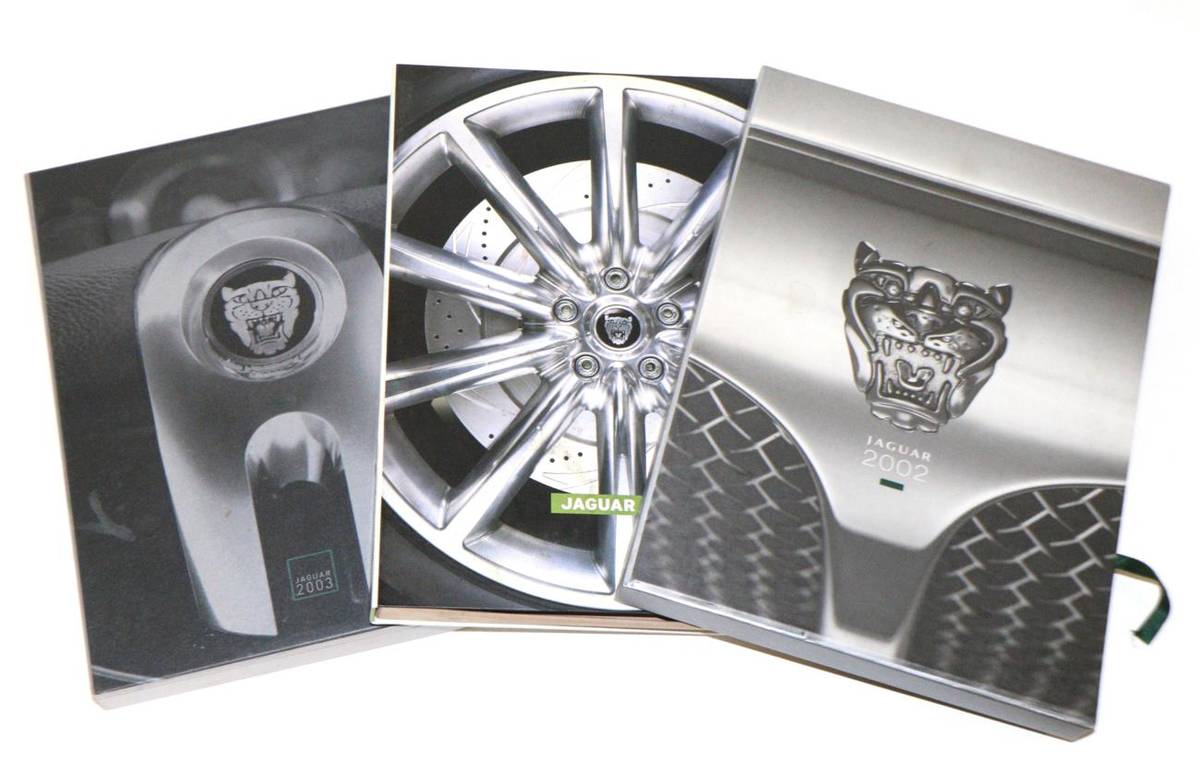 Lot 1074 - Three Jaguar Presentation Year Books, 2001,