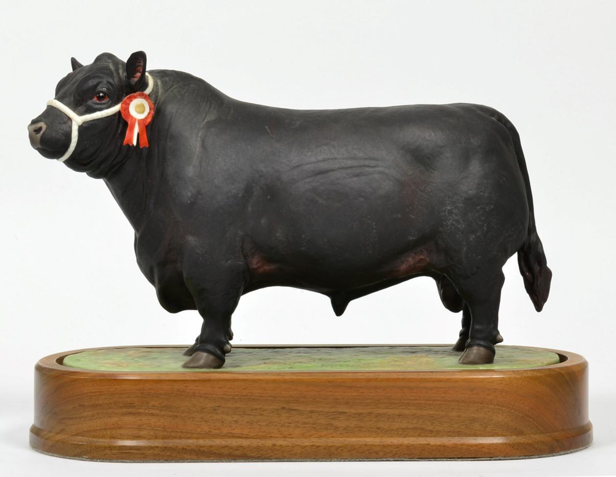 Lot 100 - Royal Worcester Aberdeen Angus Bull