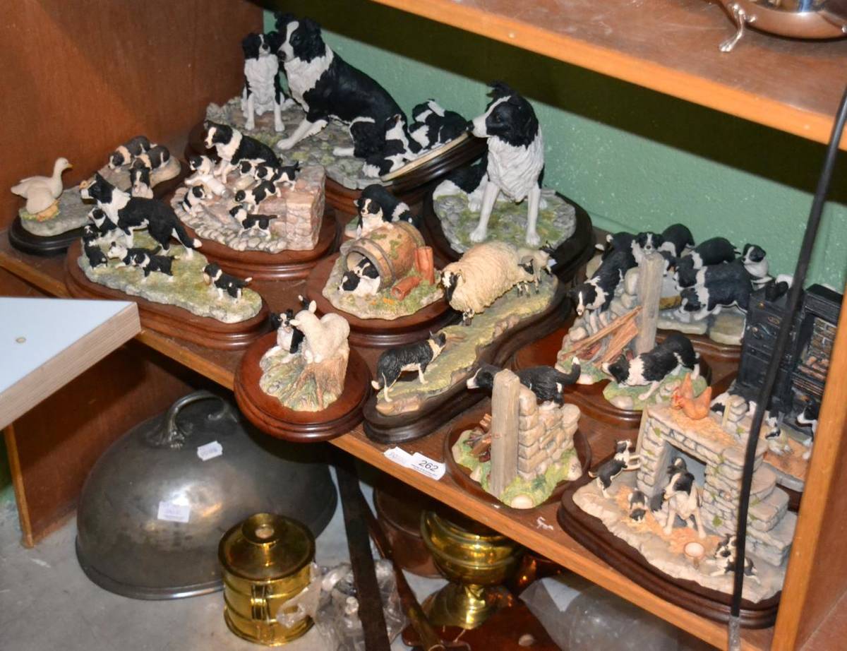 Lot 262 - Border Fine Arts Border Collie Models