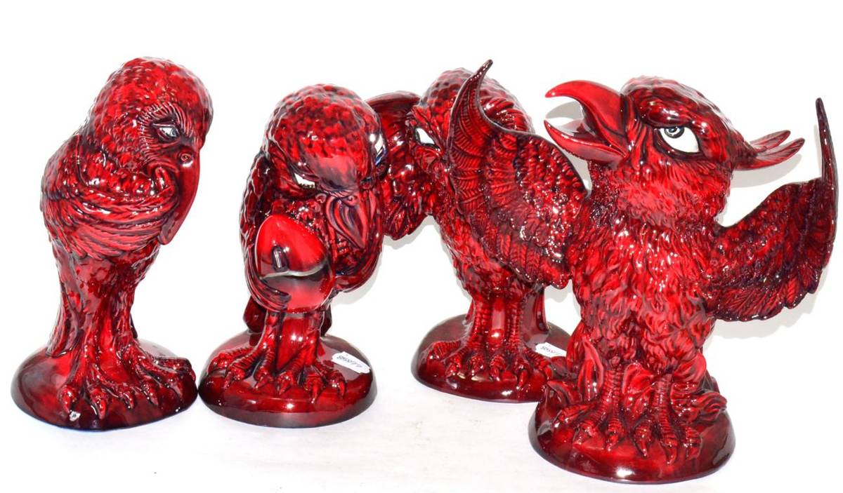 Lot 10 - A group of four Peggy Davies limited edition