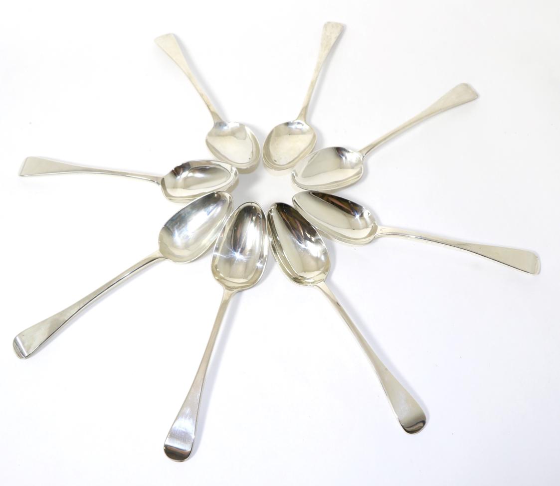 Lot 247 - A matched set of eight Old English pattern