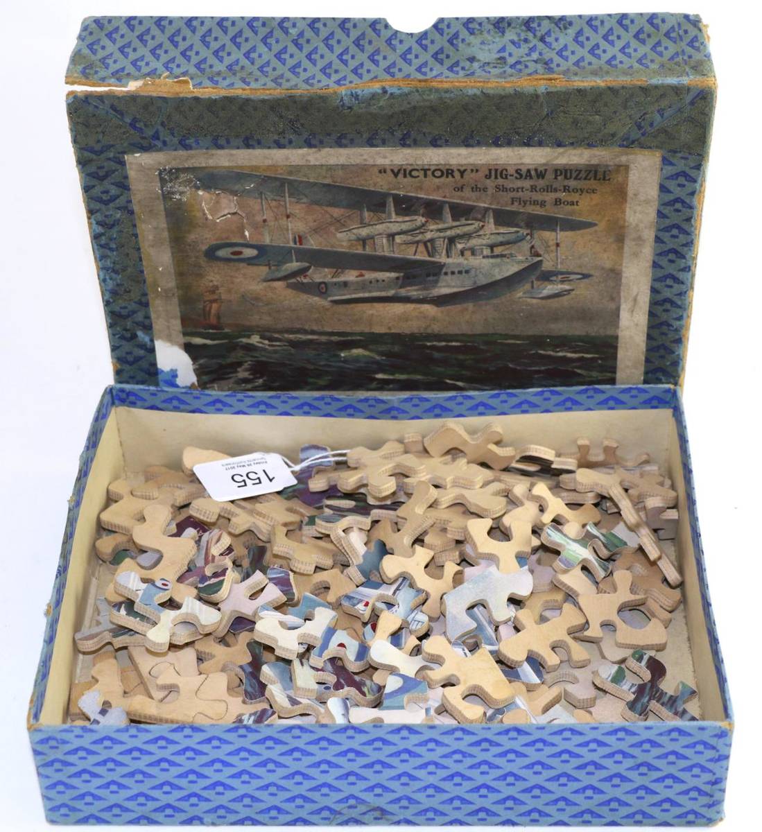 Lot 155 - A vintage ";Victory"; jigsaw puzzle,