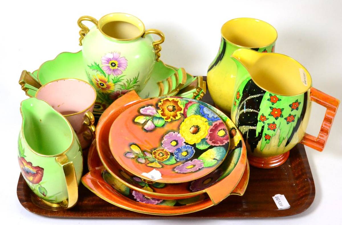 Lot 40 - A group of 1920/30s Carlton ware including