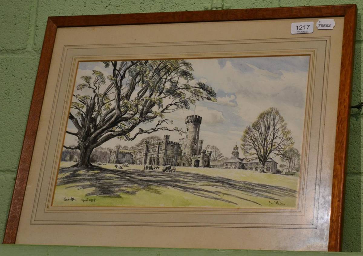 Lot 1217 - Dennis Flanders (1915-1994) Swinton Park
