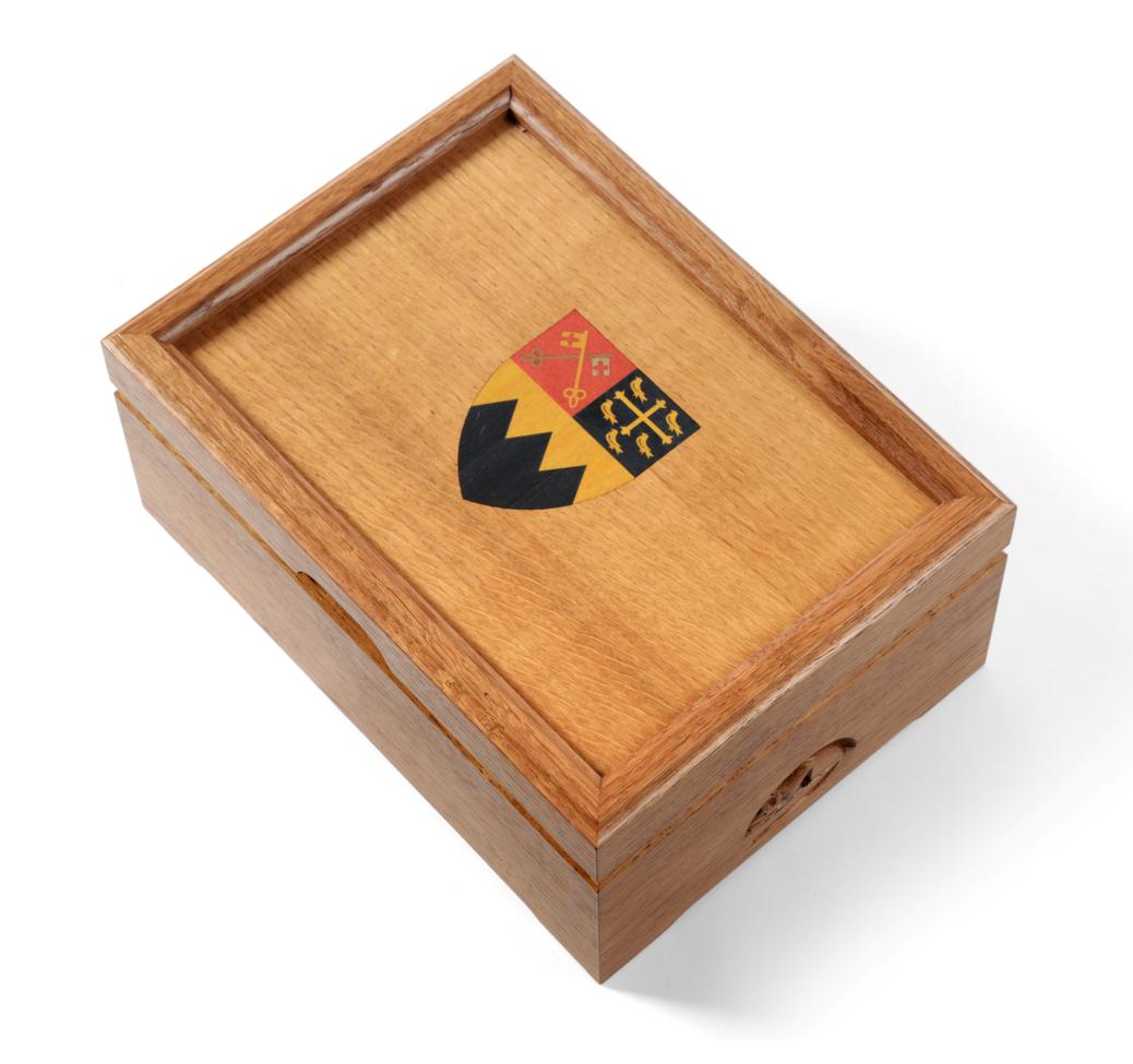 Lot 548 - Mouseman: A Robert Thompson English Oak