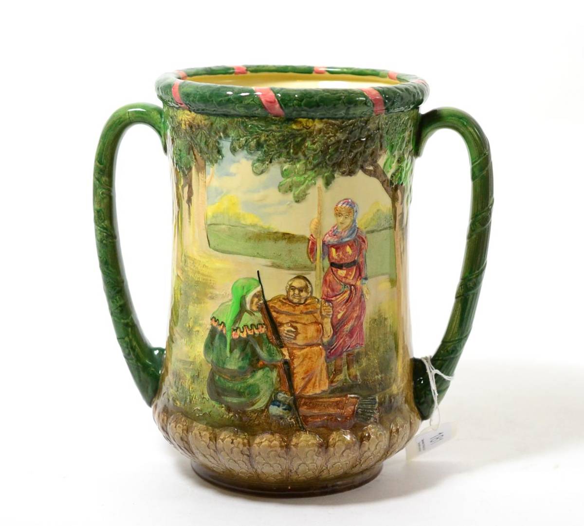 Lot 181 - A Royal Doulton twin-handled Robin Hood