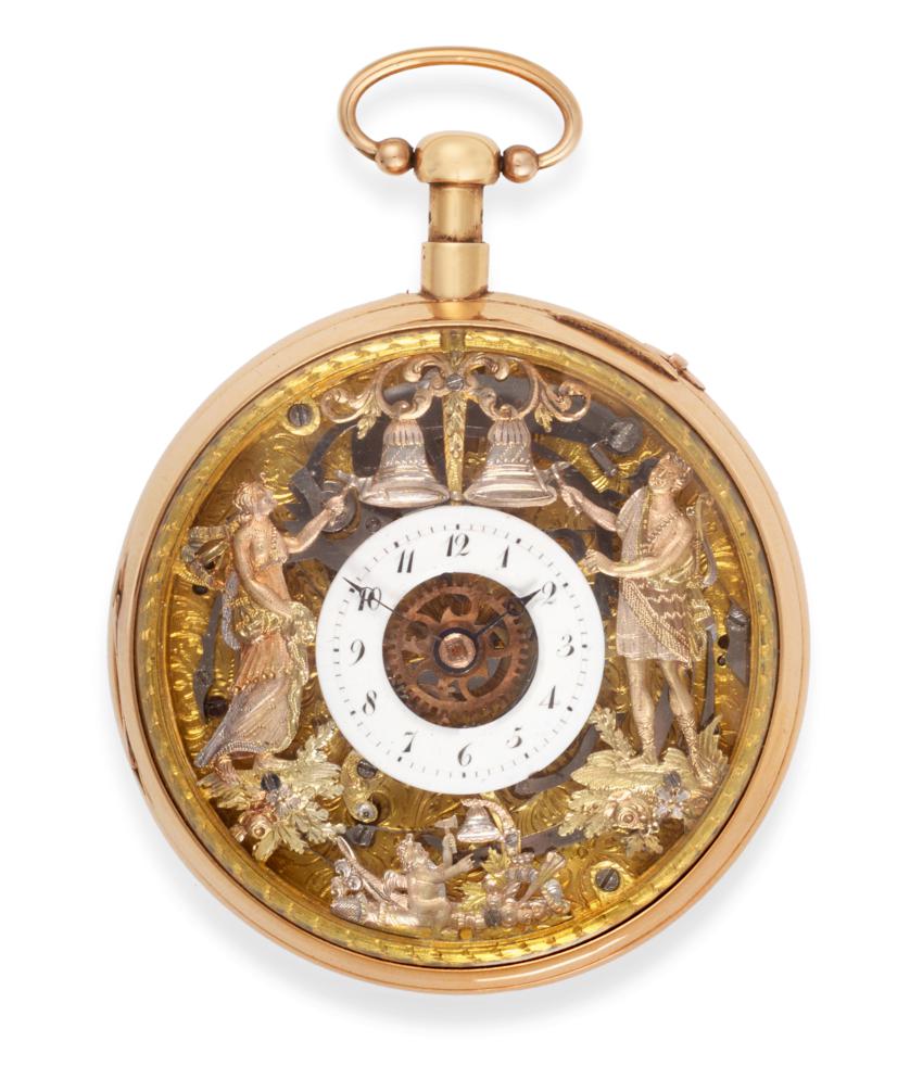 Lot 203 - A Gold Continental Skeletonised Quarter