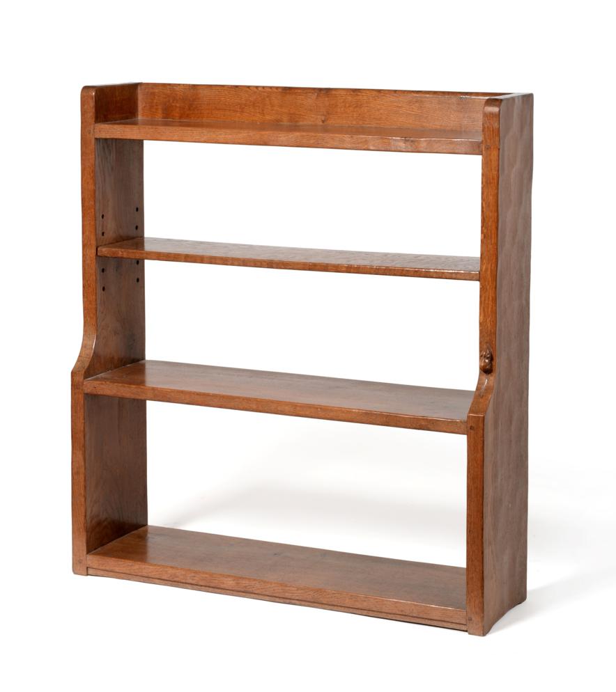 Lot 660 - Mouseman: A Robert Thompson English Oak 3ft