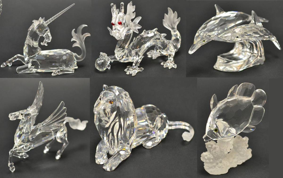 Lot 43 - A collection of Swarovski models including a