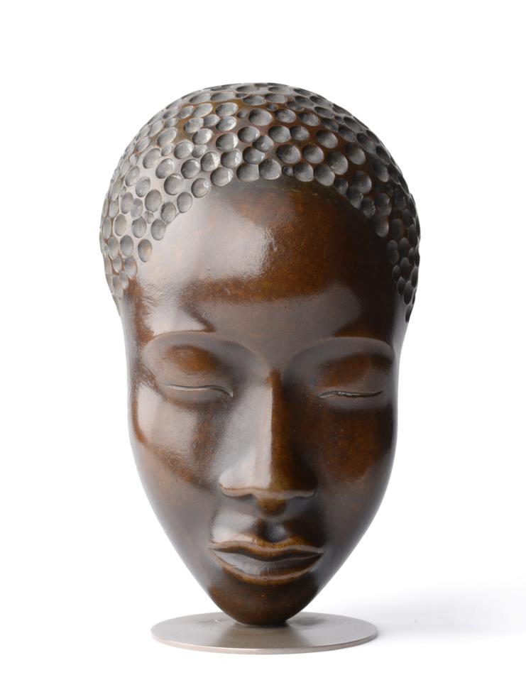 Lot 635 - A Werkstatte Hagenauer Wien Bronze African