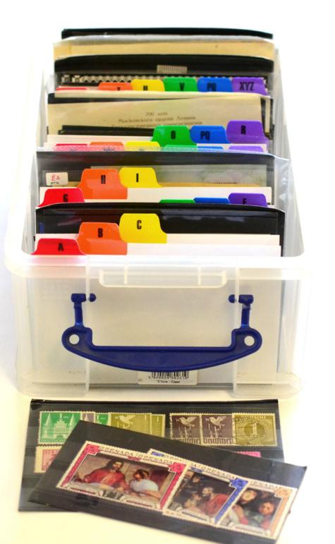 Lot 104 - Worldwide on Stock Cards. A retired