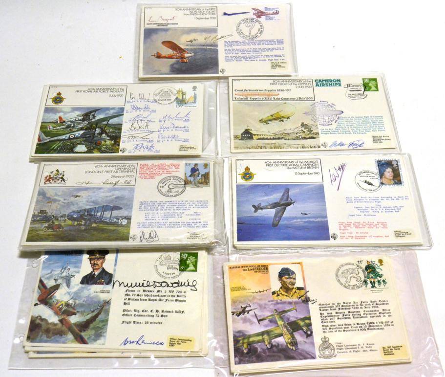 Lot 318 - Vast Accumulation of mainly signed RAF first