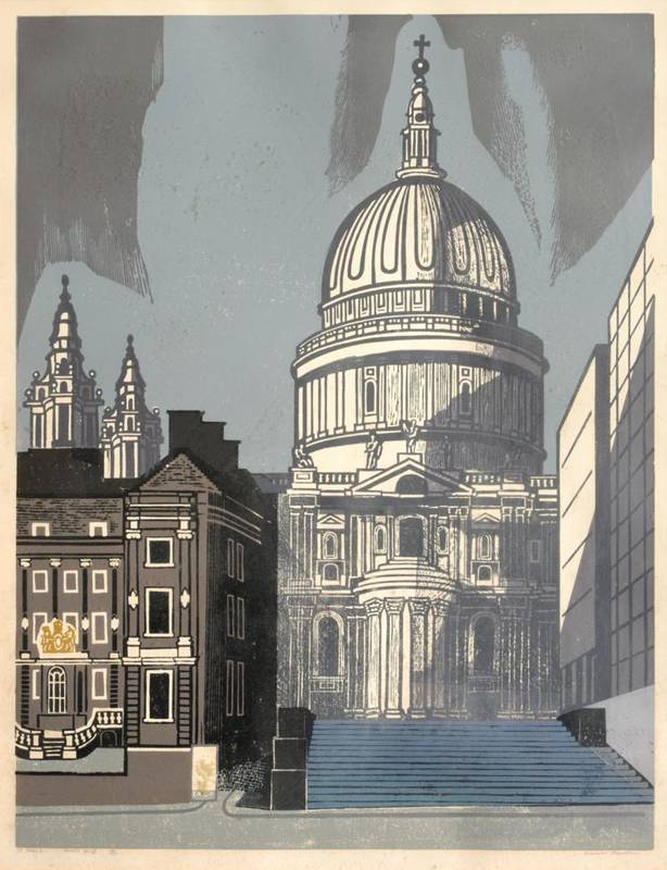 Lot 749 - Edward Bawden CBE RA (1903-1989) "St. Paul'