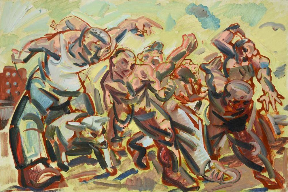 Lot 801 - Peter Howson (b.1958) Scottish "Timeless