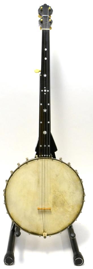 Lot 2123 - Banjo five string, fretless fingerboard