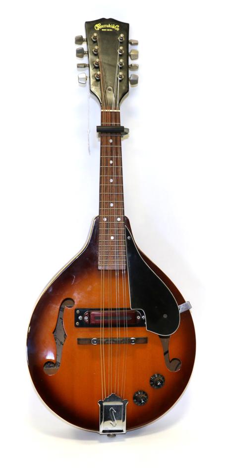 Lot 2140 - Kiso Suzuki MF130P Semi-Acoustic Mandolin