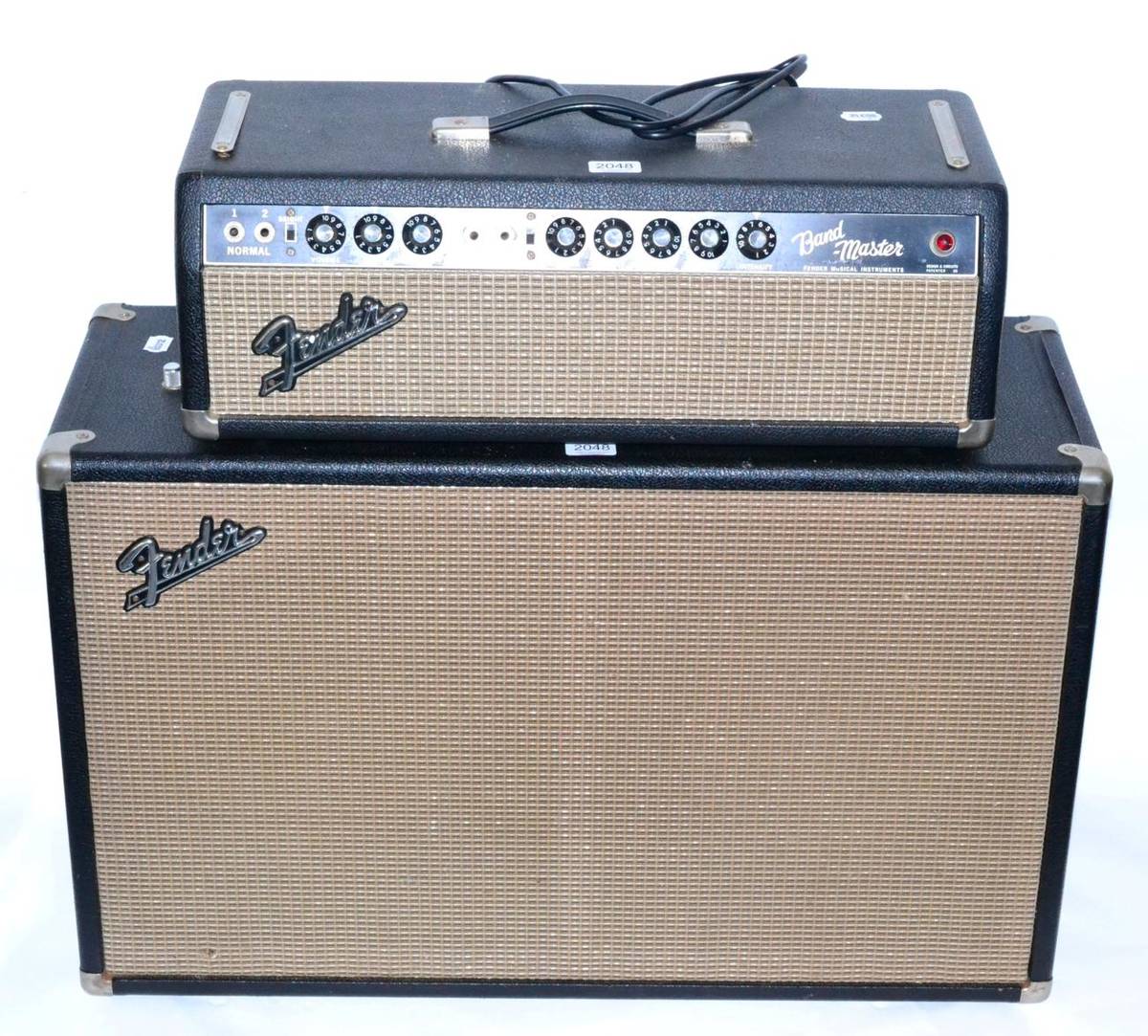 Lot 50 - Fender Blackface 1965 Band-Master Amp Head