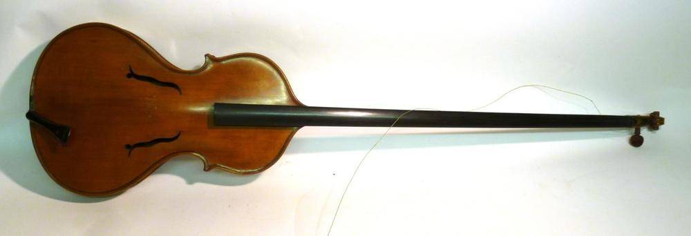 Lot 1185 - A 19th Century Single String Viola da Gamba