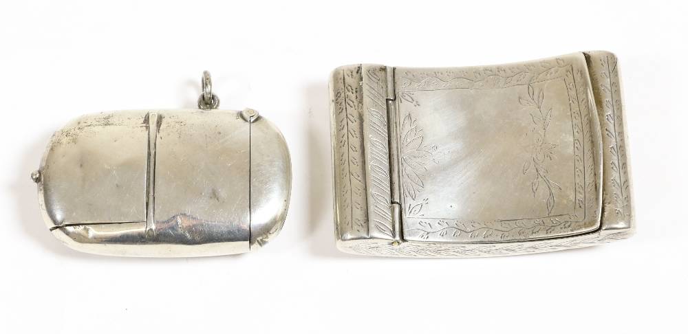 Lot 2326 - A Continental Silver Snuff Box, probably