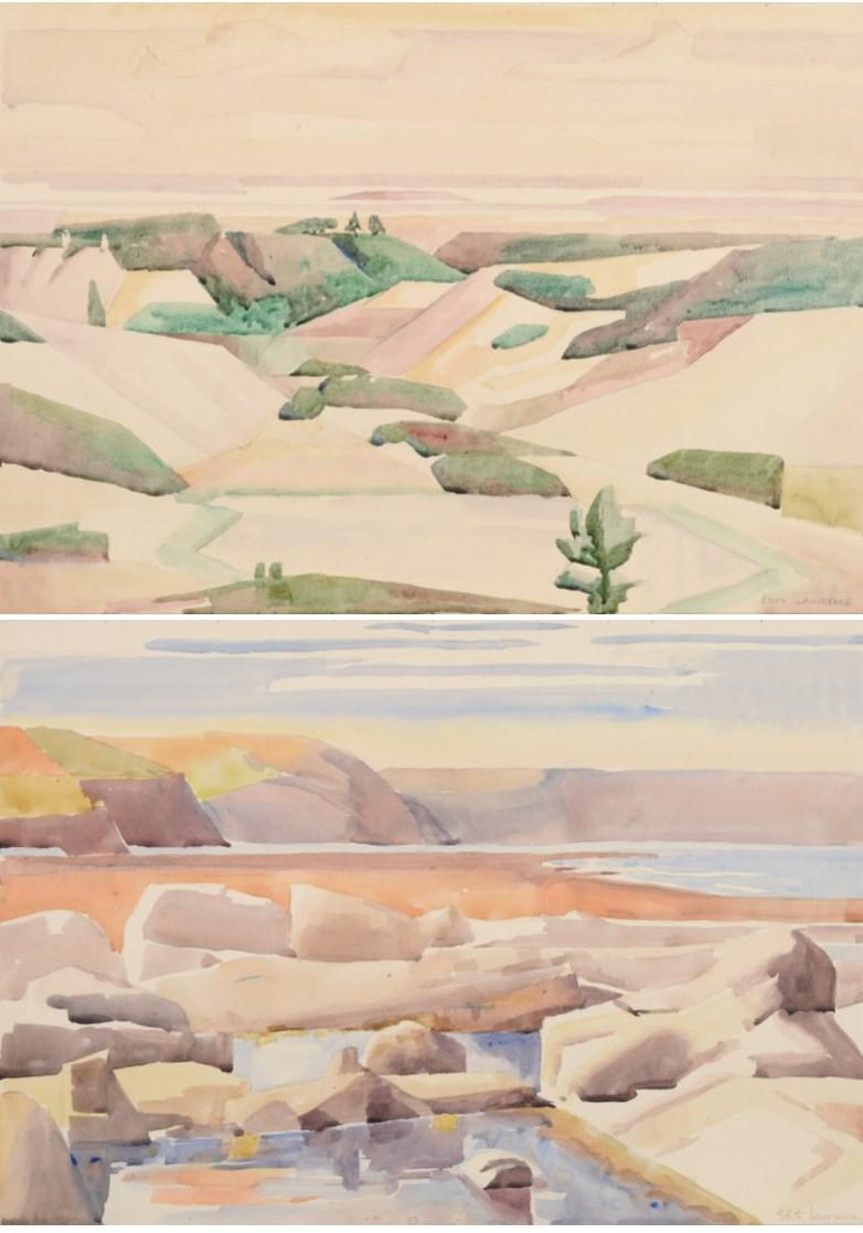 Lot 805 - Edith Lawrence (1890-1973) "North Devon