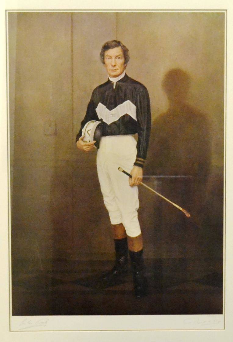 Lot 2058 - A Signed Limited Edition Print of Jockey