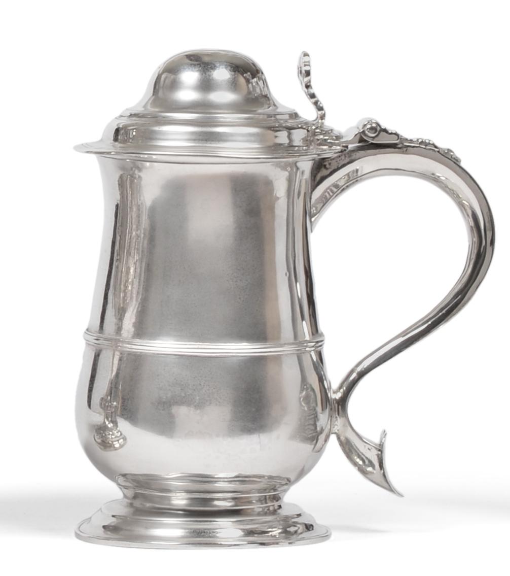 Lot 449 - A George III Silver Tankard, Joseph Lock,