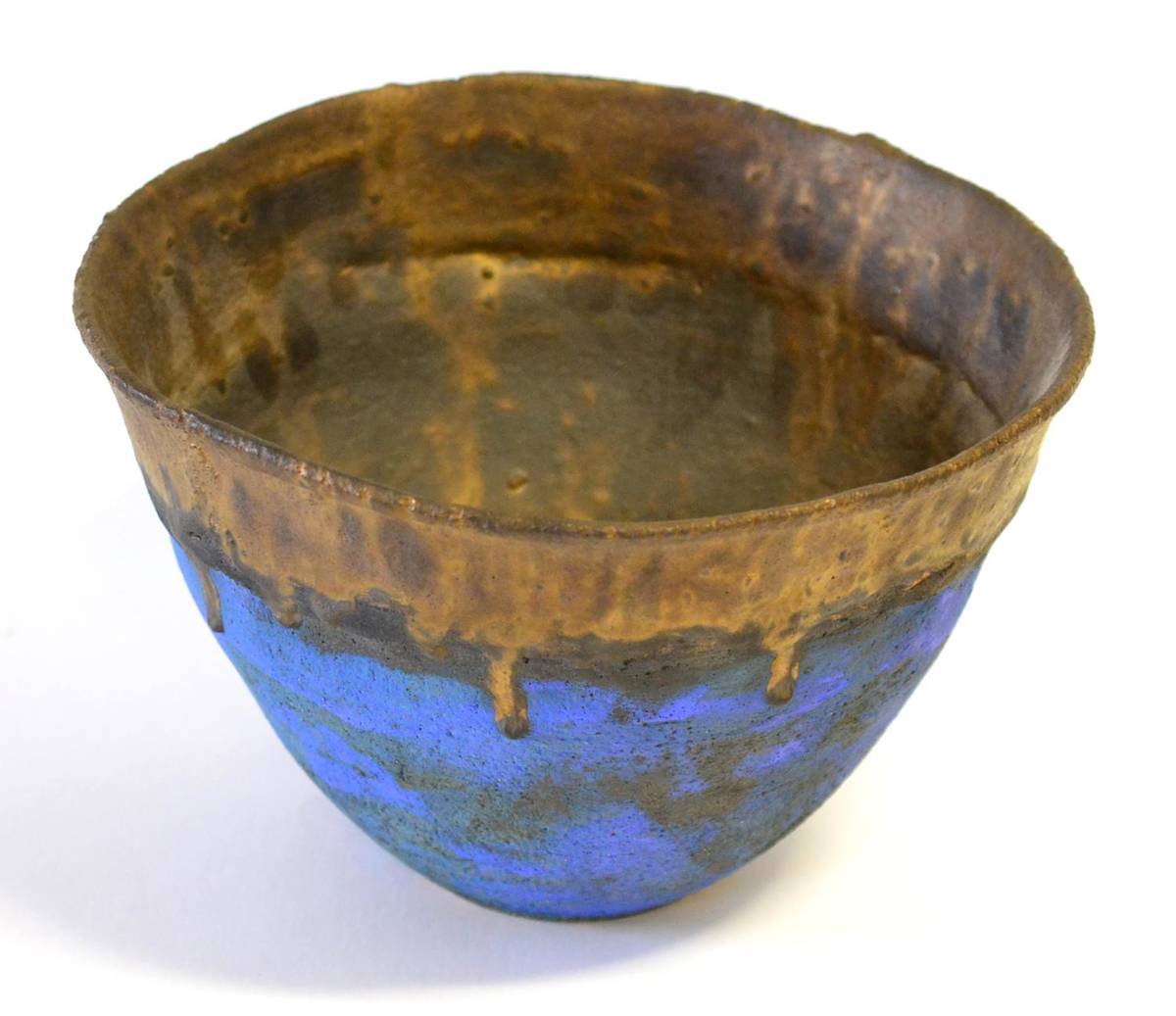 Lot 406 - Robin Welsh (b.1973): A Stoneware Bowl, blue