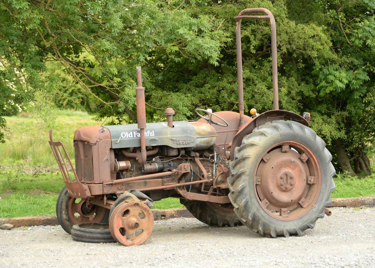 Lot 2002 - Fordson Major Tractor Registration Number