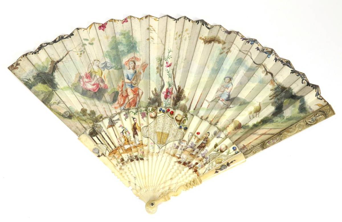 Lot 60 - Pastoral Idyll: An Early 18th Century Ivory