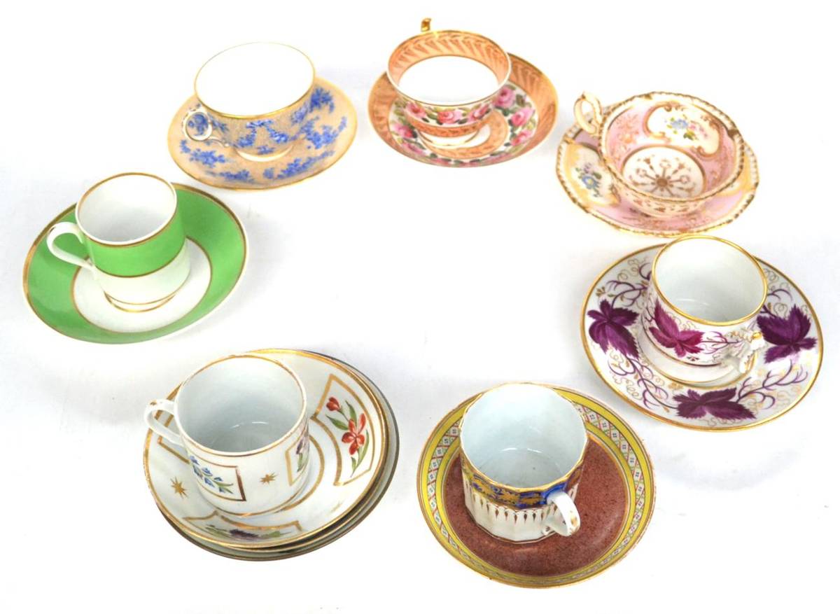 Lot 96 - A Spode Porcelain Teacup and Sauce, circa