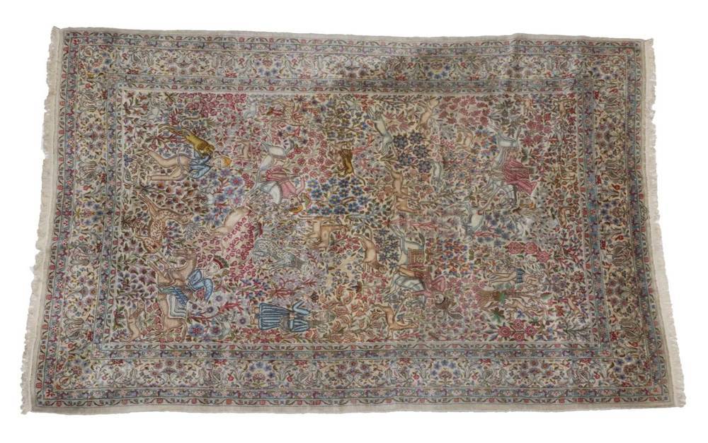 Lot 454 - Kirman Carpet South East Iran, circa 1930