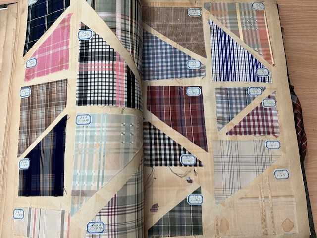 Lot 2016 - Early 20th Century French Fabric Sample