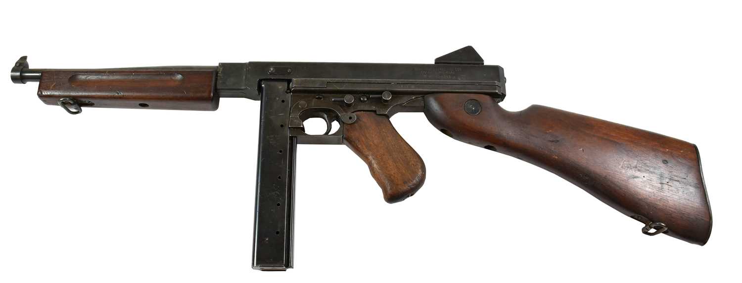 Lot 3259 - A Deactivated Thompson M1A1 Submachine Gun,