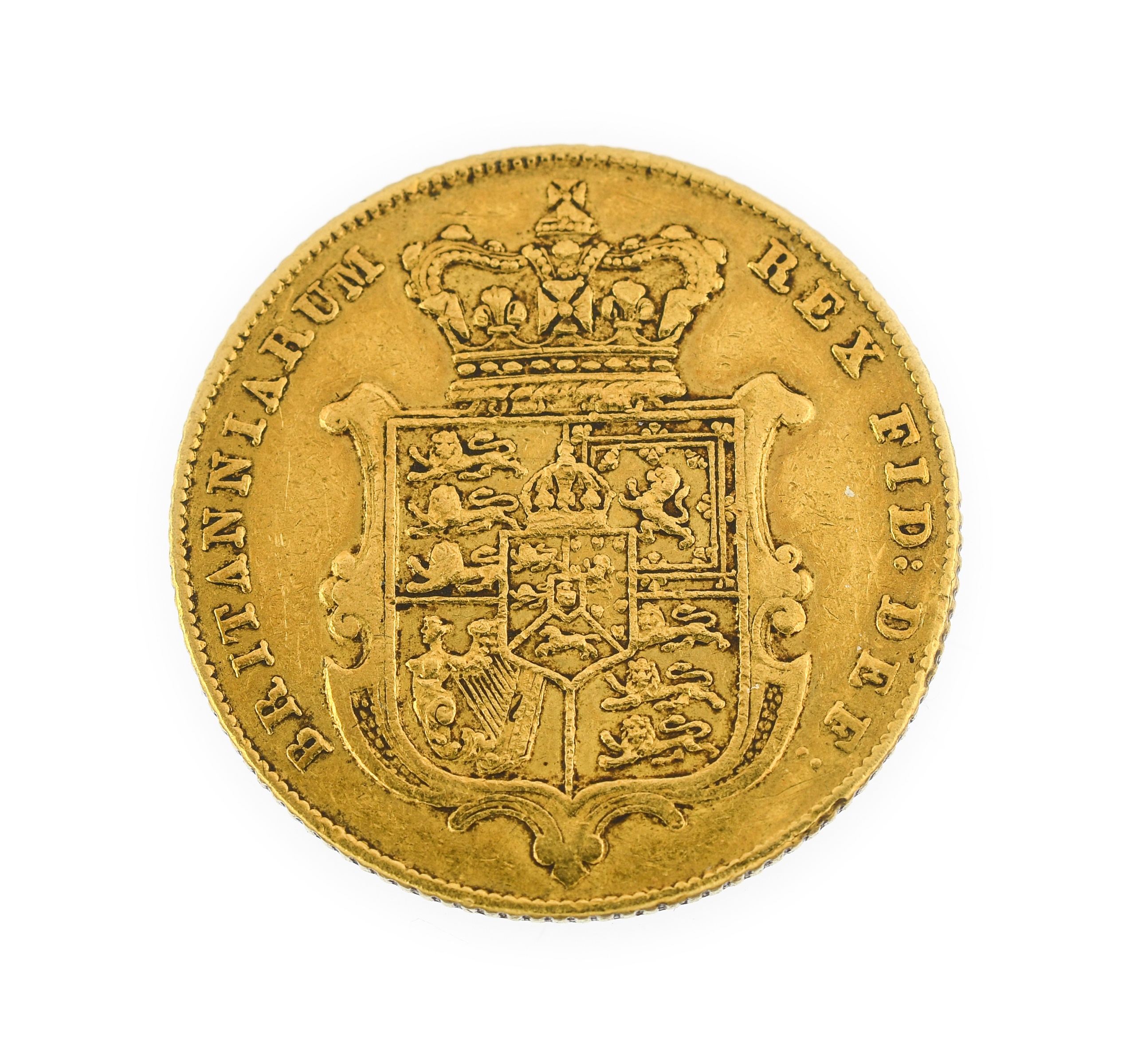 George IV Sovereign 1825, obv. bare - auctions & price archive