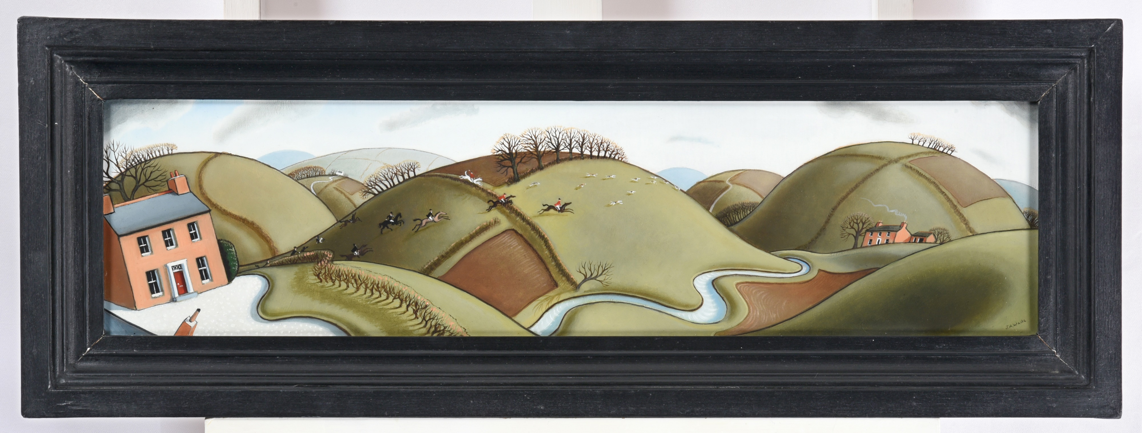 Lot 1076 - Jonathan Armigel Wade (b.1960) "The Hunt"