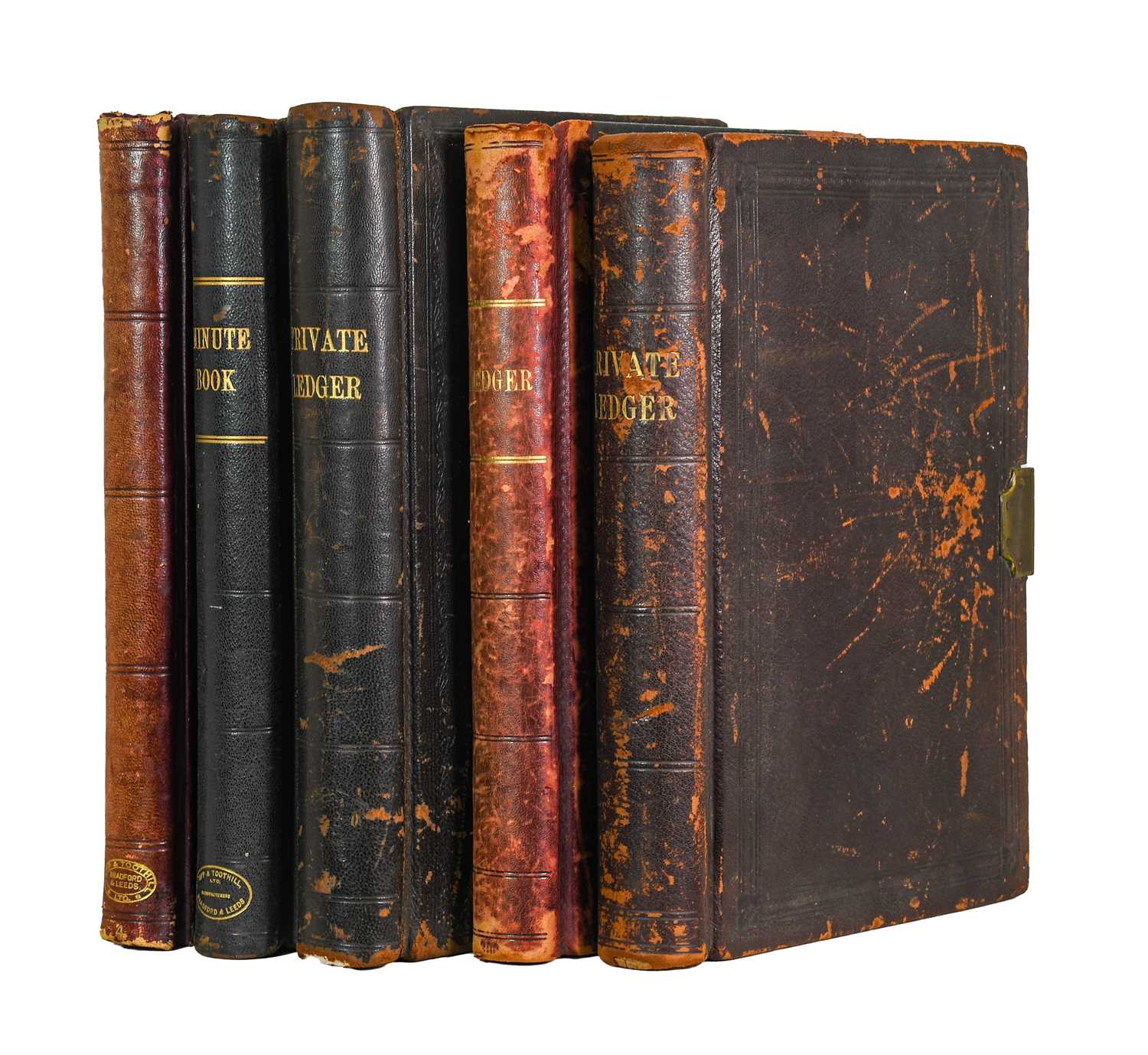 Lot 206 - Engineering. Set of ledgers kept by Crofts