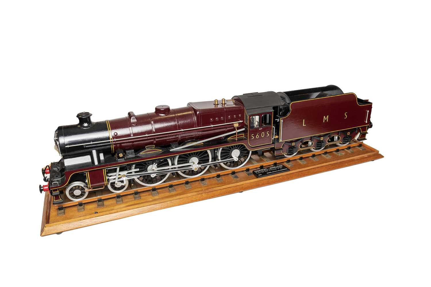 Lot 3337 - Scratch/KIt Built 3 3/4" Gauge 4-6-0 Class
