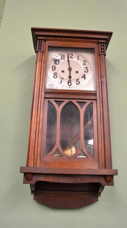 Lot 657 - Wall clock