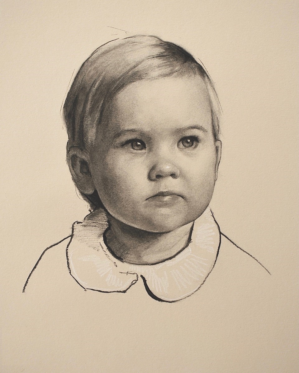 Lot 8 - Phoebe Hicks, Portrait commission, single head