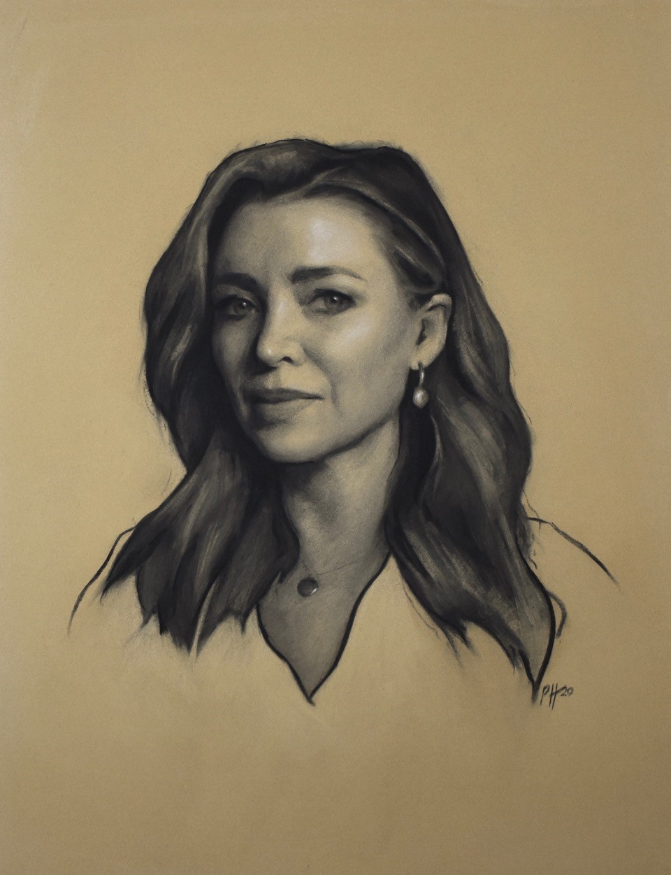 Lot 8 - Phoebe Hicks, Portrait commission, single head