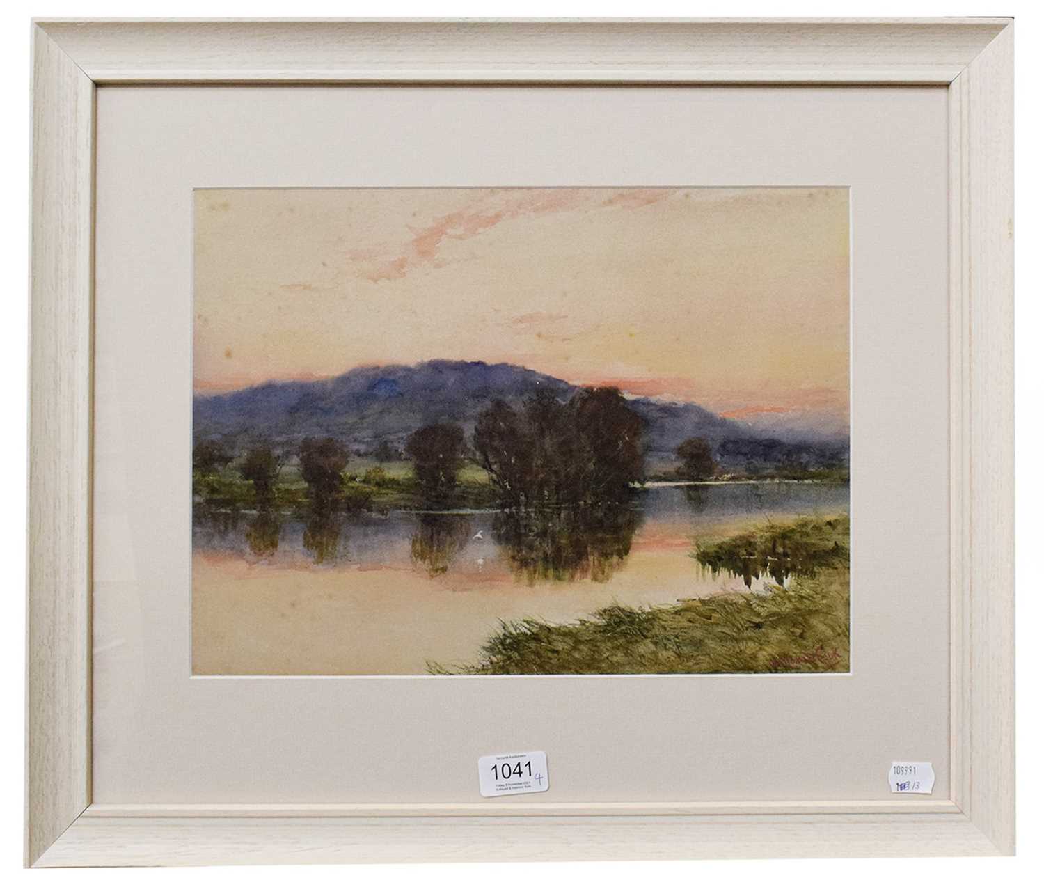 Lot 1041 - Herbert Moxon Cook (1844-1928), The River