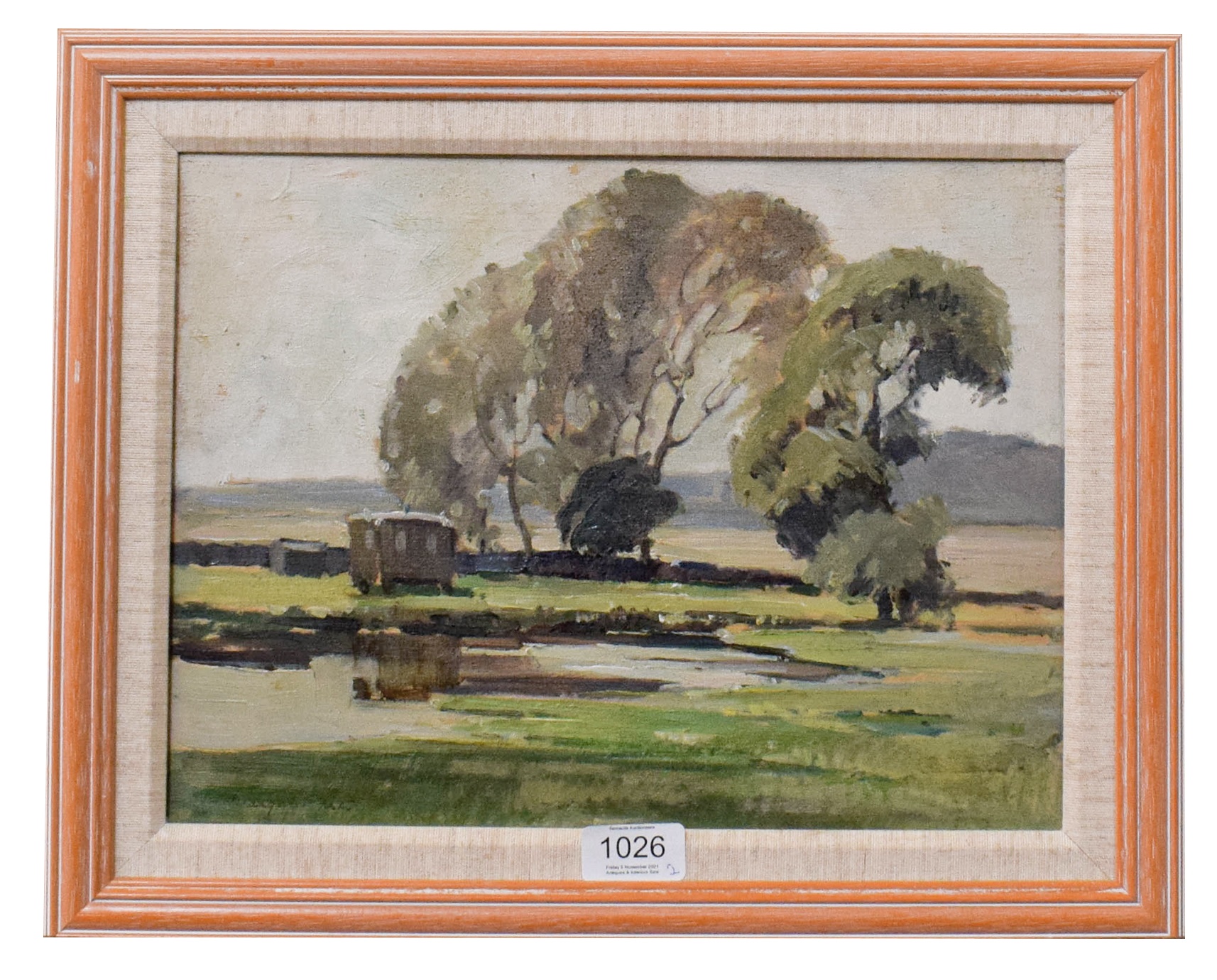 Lot 1026 - Margaret Firth (1898-1991), "The Caravan",