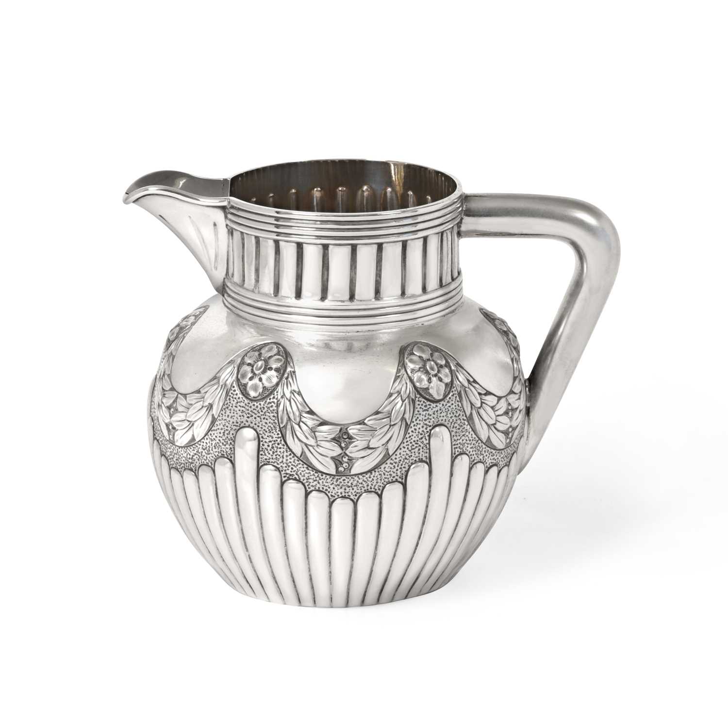 Lot 2314 - {} A Victorian Silver Jug