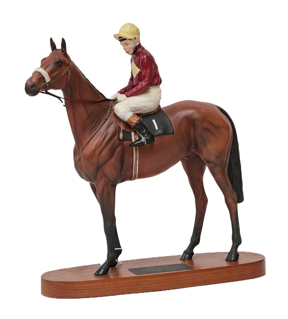Lot 131 - Beswick Connoisseur Horse " Red Rum" - Brian