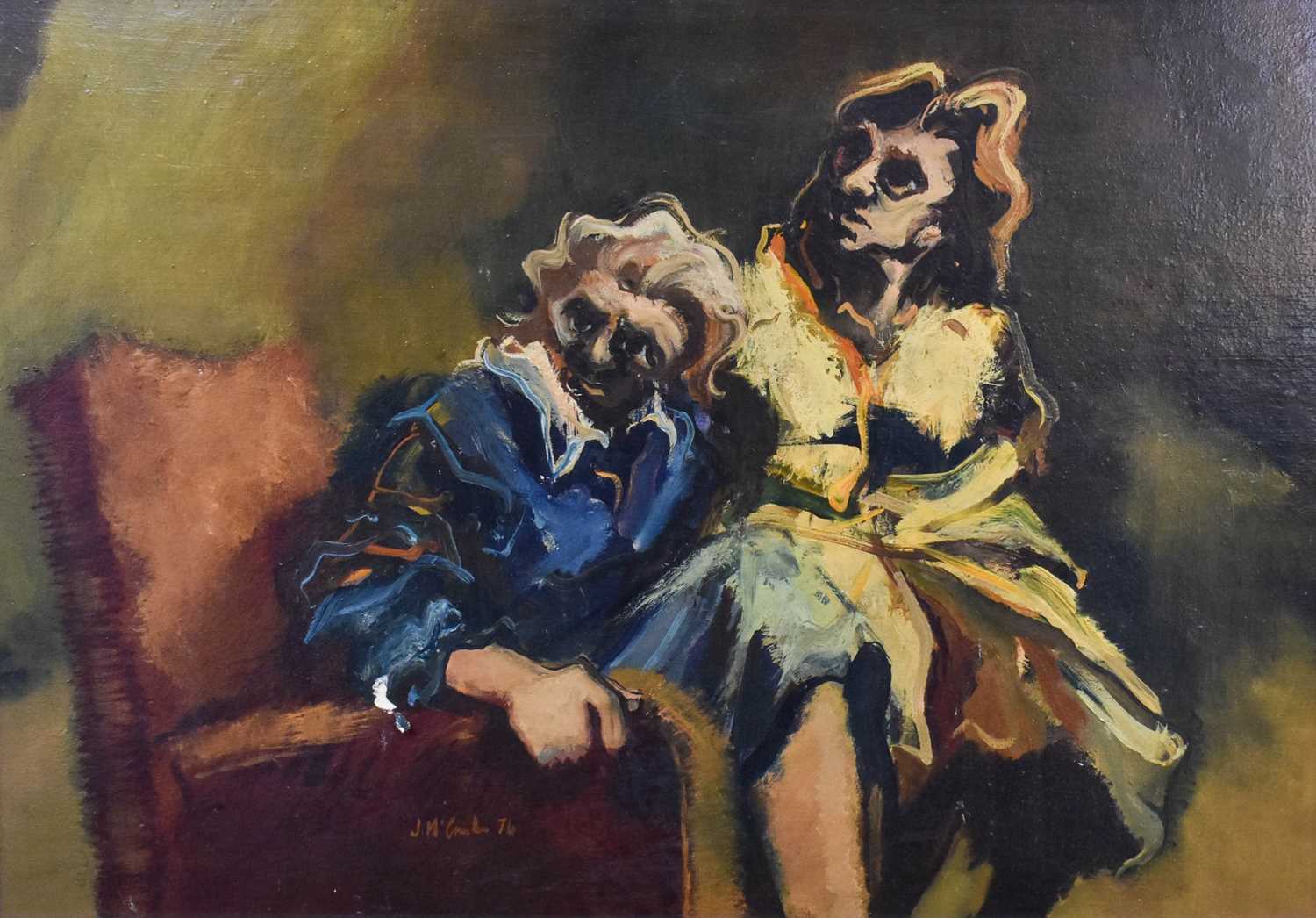 Lot 1204 - John McCombs (b.1943) An expressive